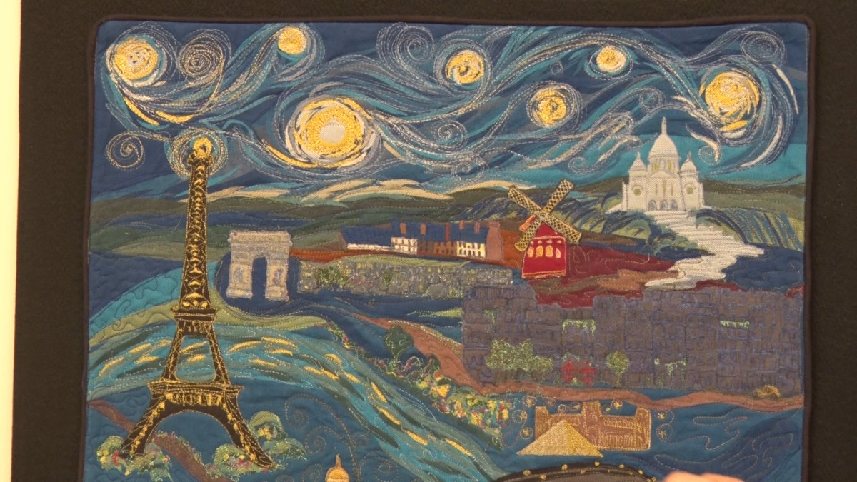 In Focus: Van Gogh Quilt Art Challenge Exhibit Shares Art From Around ...