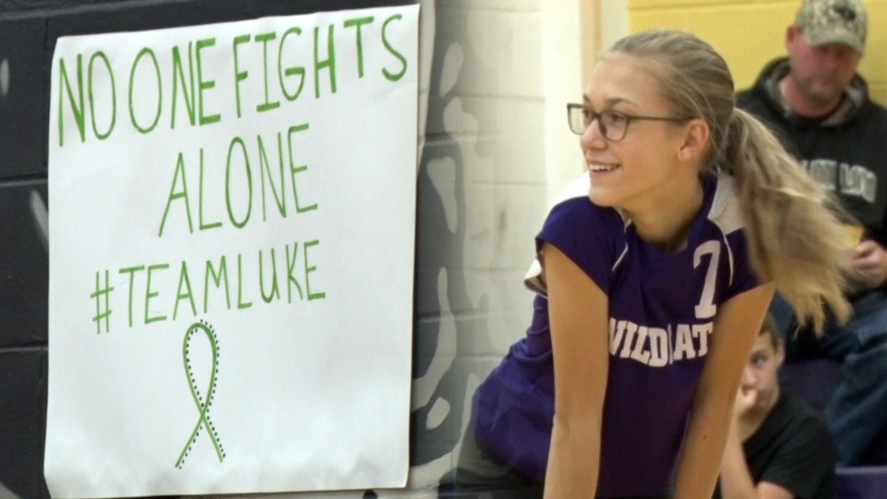 "No One Fights Alone"- Laporte Volleyball Team Supports Parent Battling ...