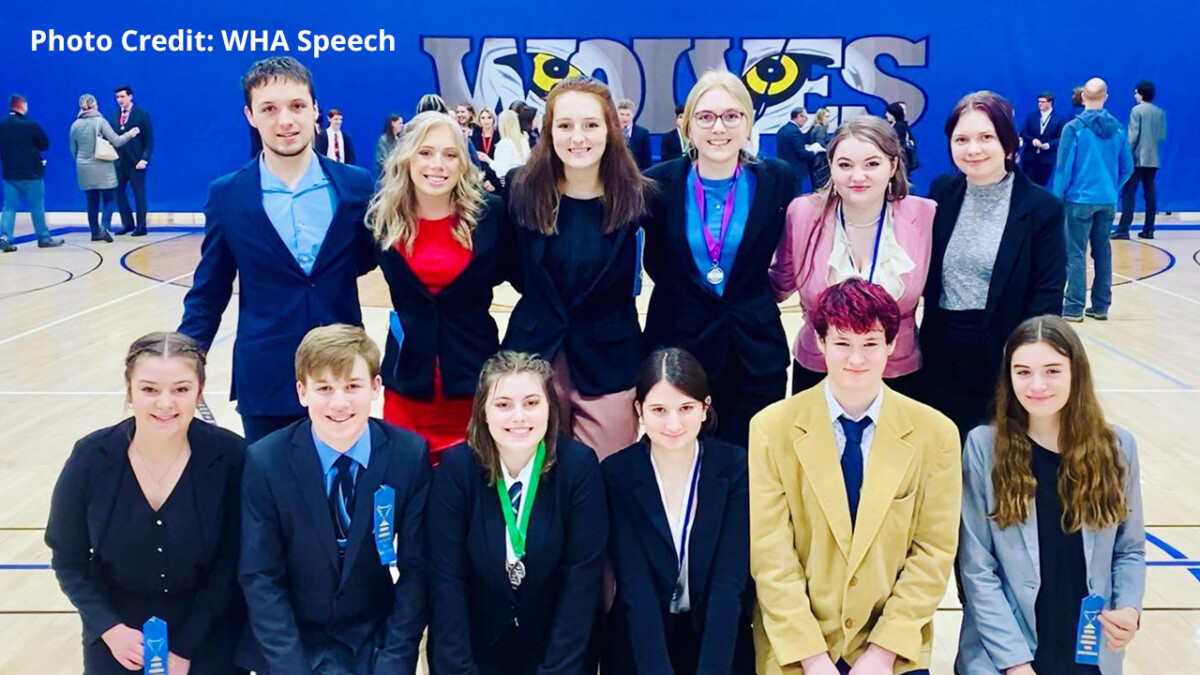 Golden Apple: WHA Speech Team Competes at 50th Annual Chuck Beckman ...