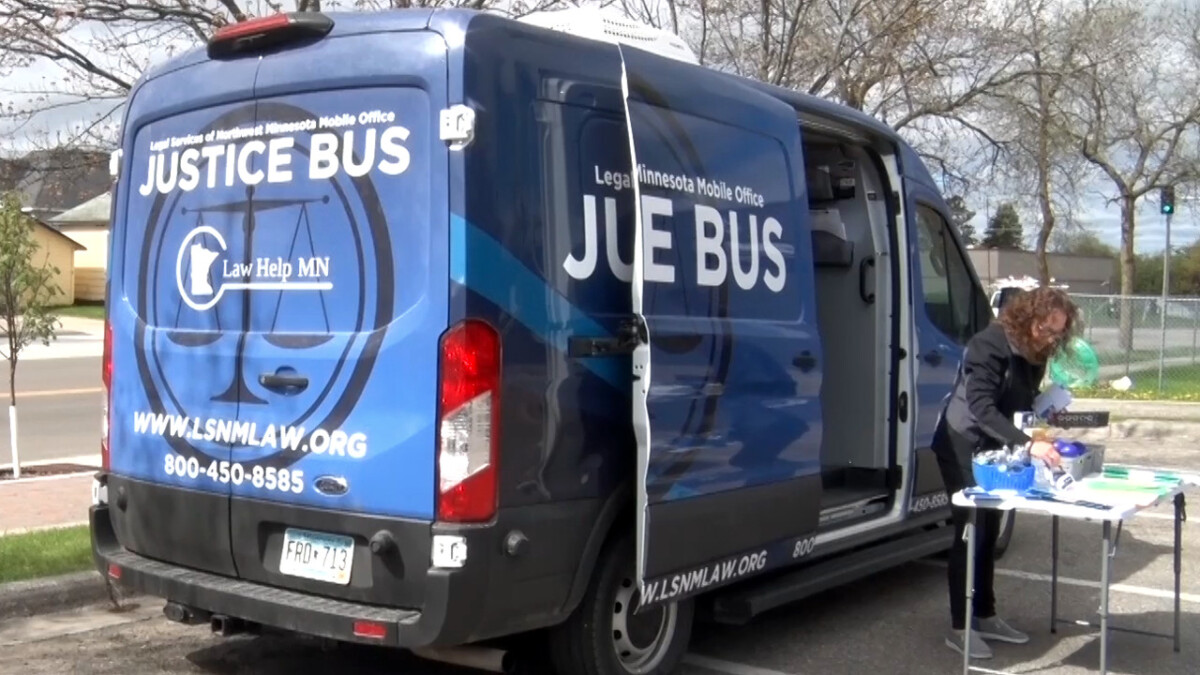 Justice Bus Returns to Northwest MN to Help Low-Income Clients ...