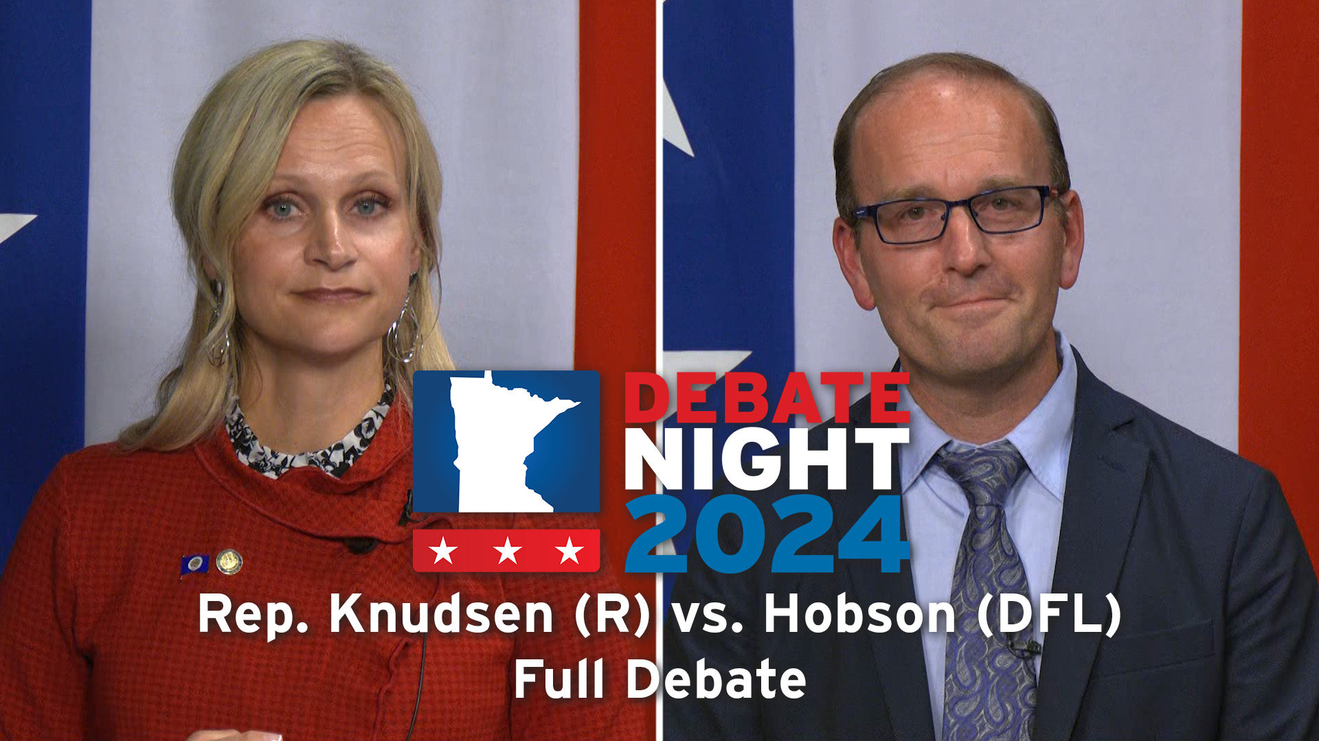 Minnesota House District 5A Debate: Brian M. Hobson and Rep. Krista Knudsen
