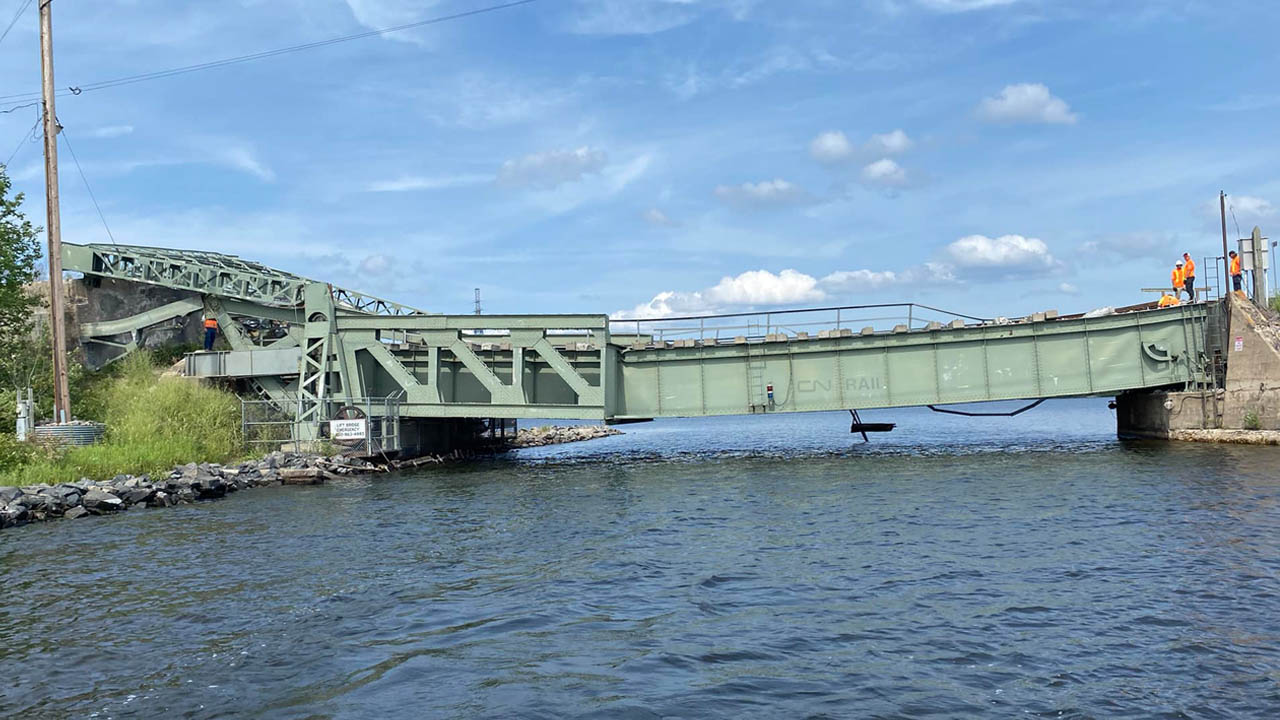 Rail Bridge Collapses Near US-Canada Border