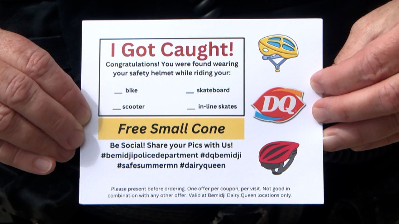Bemidji Police, Dairy Queen Partner To Bring Back 'I Got Caught' Campaign