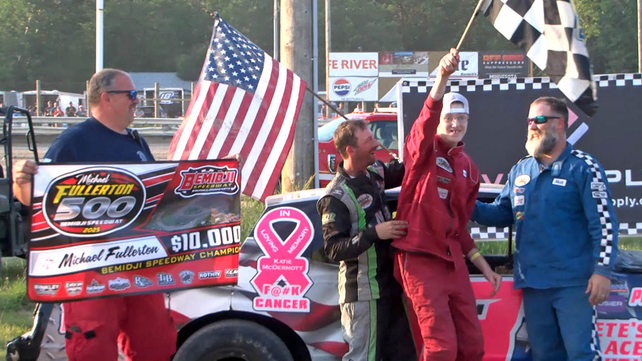 Bemidji Speedway Hosts 5th Annual Michael Fullerton 500 Race