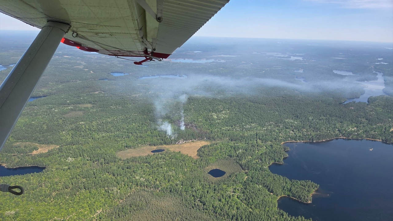 Birch Bay Wildfire Near Ely Grows to 35 Acres, Forces Evacuations