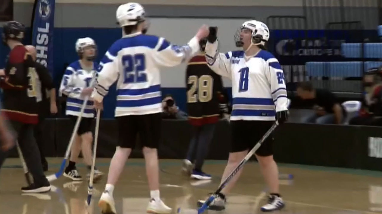 Brainerd Adapted Floor Hockey Wins Back-To-Back State Championships