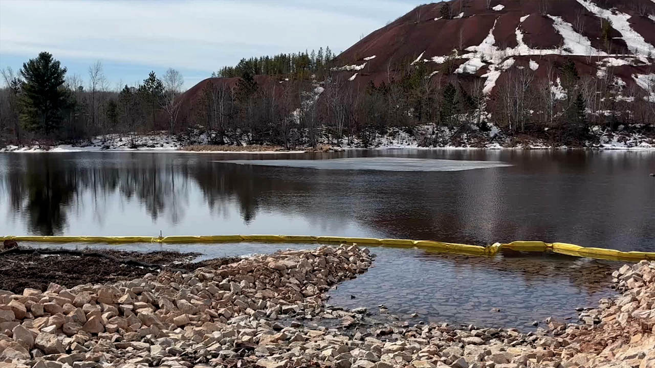 Canisteo Mine Pit in Itasca Co. to Soon Have Permanent Water Outlet