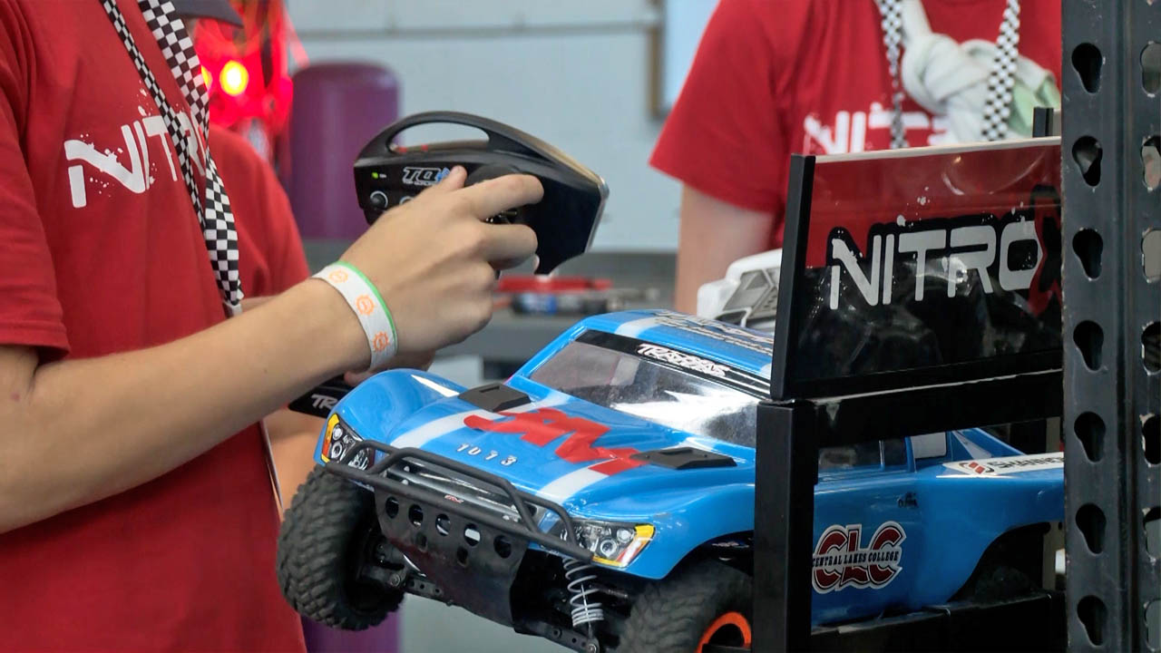 Kids at Nitro-X Camp at CLC Drive RC Cars, Learn About Transportation ...