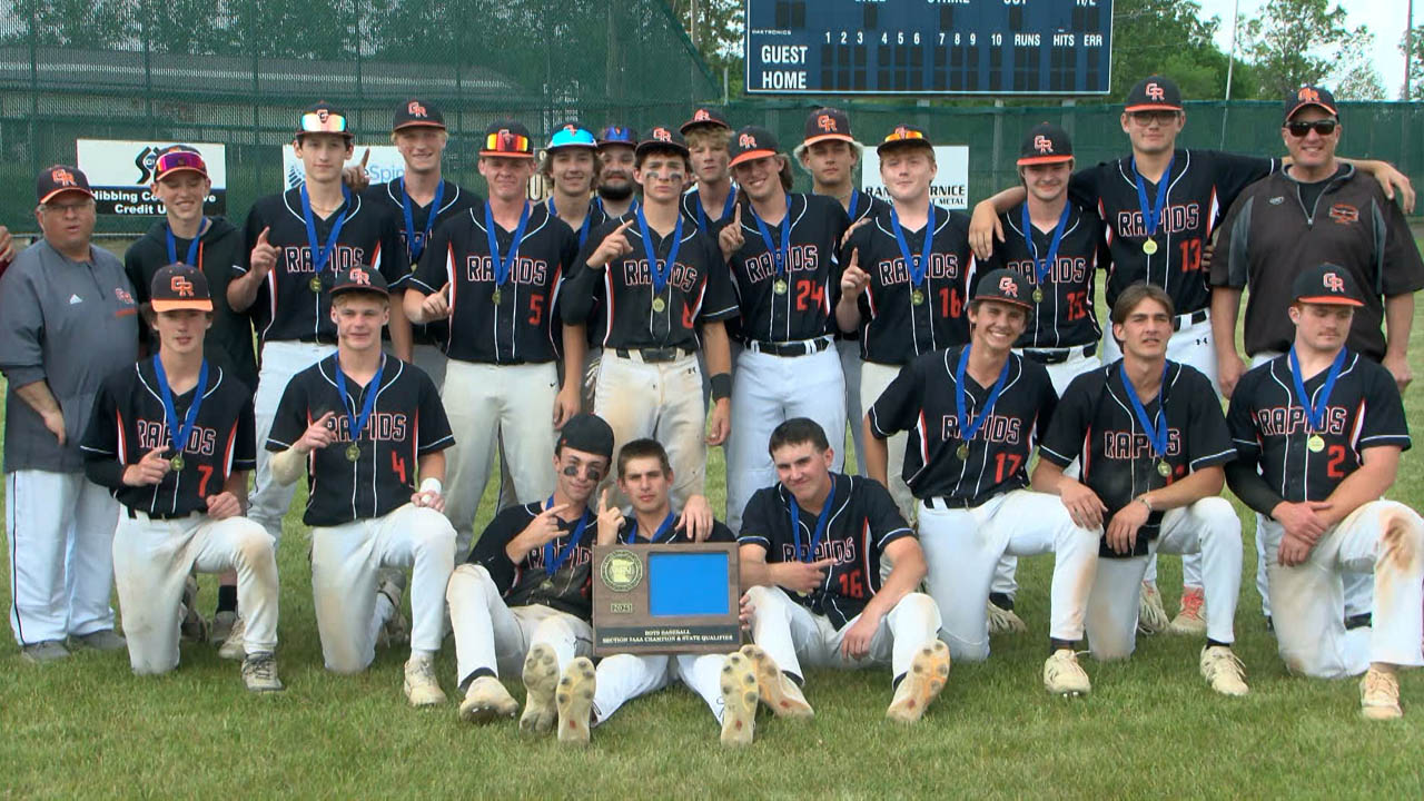 Grand Rapids Baseball Wins Section 7AAA Title for 5th Straight Year