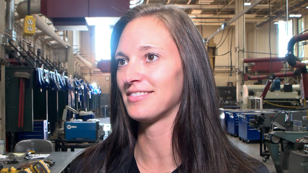 Central Lakes College's First Female Welding Instructor Looking to Inspire Women