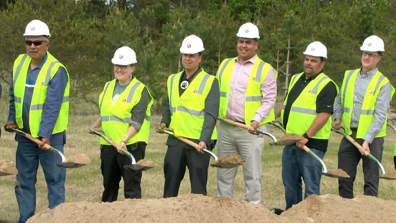 Leech Lake Band Hosts Groundbreaking for New Cass Lake Wellness Center