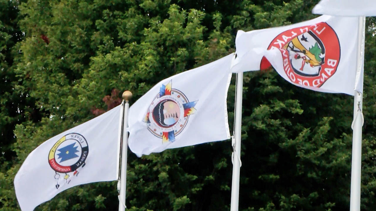 Flags of MN's 11 Tribal Nations Raised at State Capitol in New Plaza