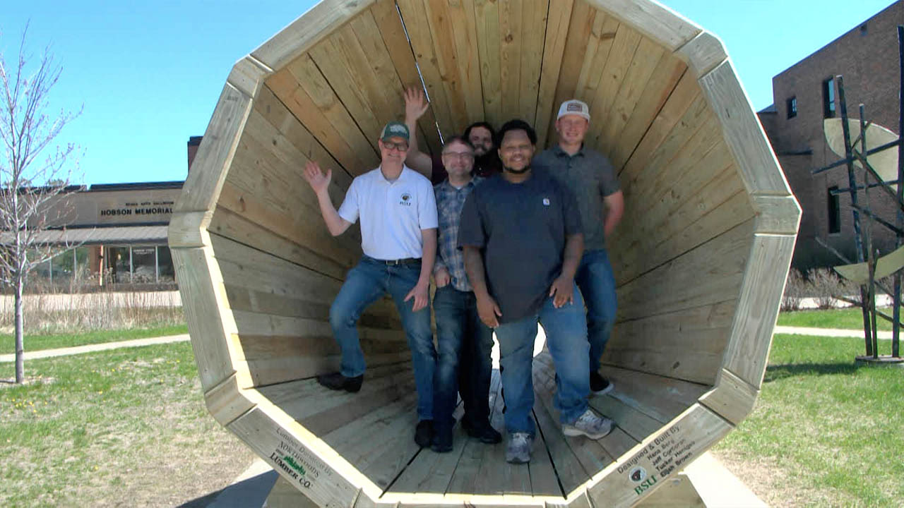 Northwoods Experience: BSU Students Build Megaphone for Amplifying ...