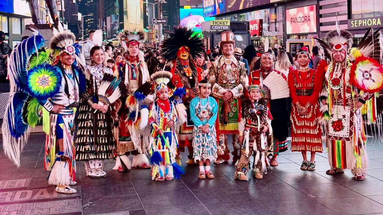 Red Lake Dancers Take Part in This Year's Macy's Thanksgiving Day Parade