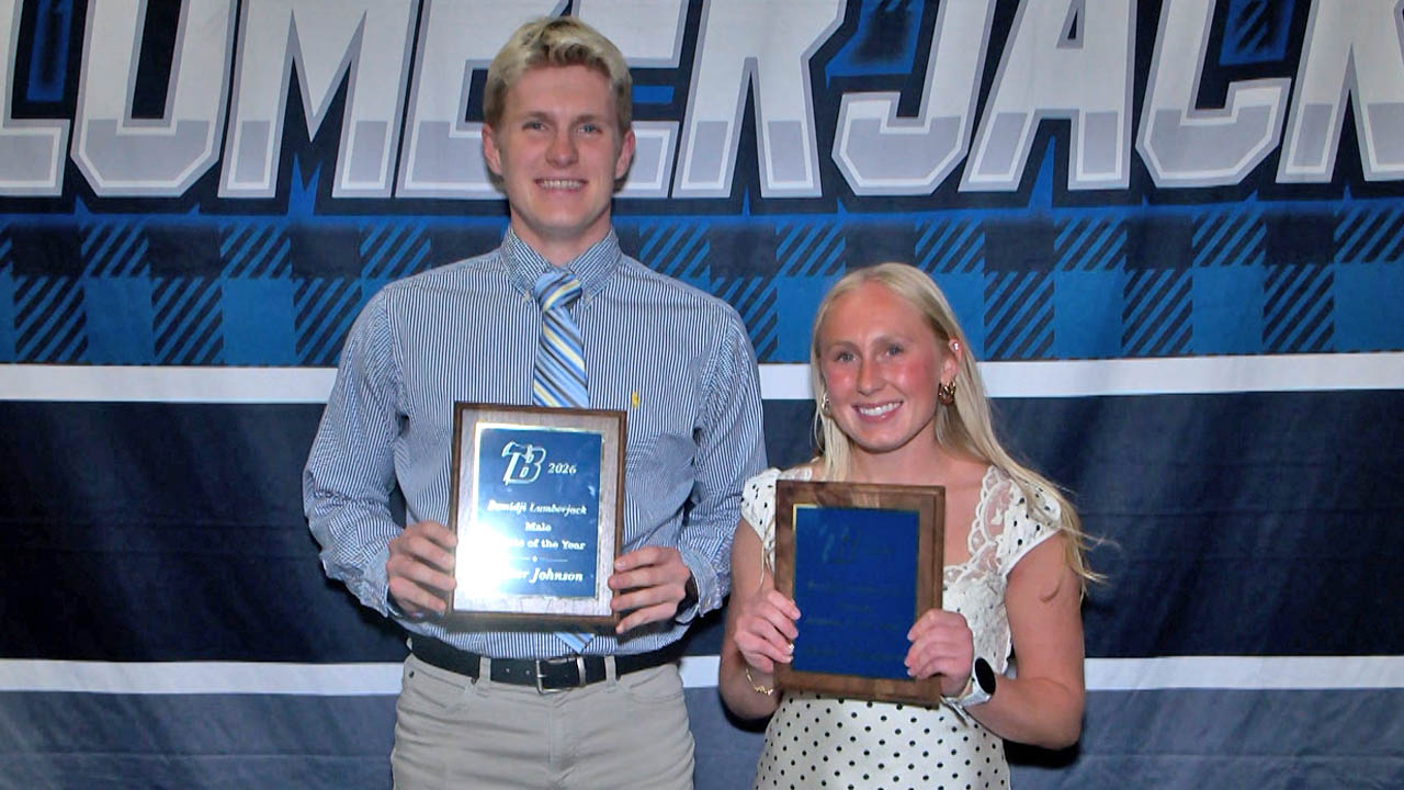 Johnson, Thompson Named 2026 Bemidji HS Athletes of the Year