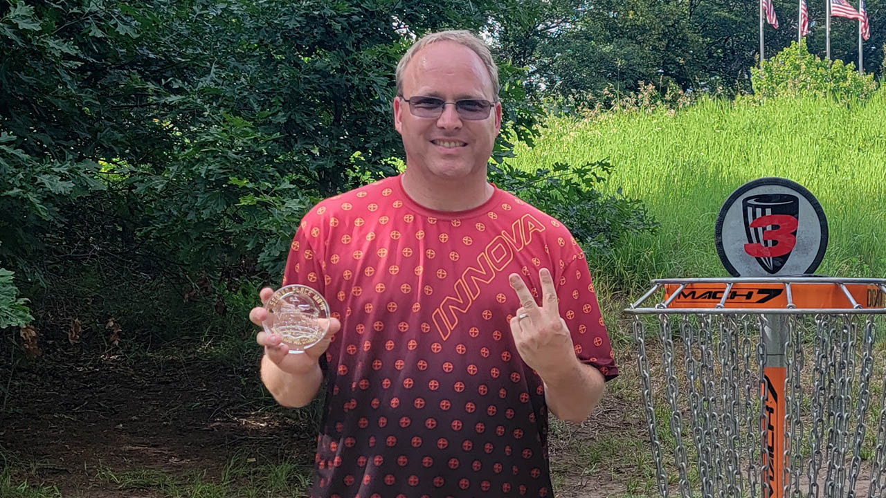Breezy Point's Moser Takes 2nd at PDGA Amateur Master World Championships
