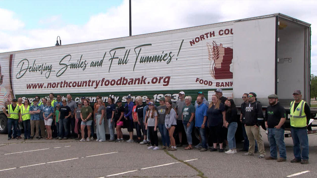 United Way and North Country Food Bank Give Away Food To 400-Plus Families